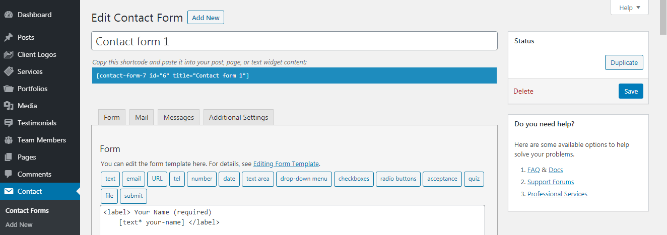 How To Configure Contact Section Prosys Themes Documentations