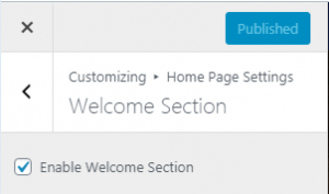 How To Configure Welcome Section? - Prosys Themes Documentations