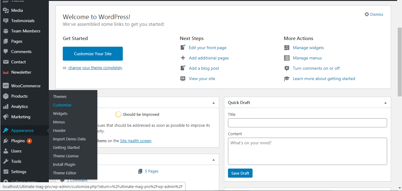 How To Configure Typography Settings Prosys Themes Documentations